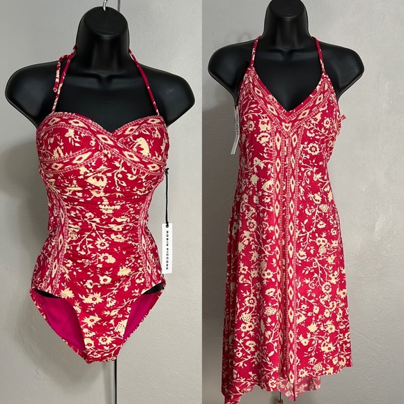 Robin Piccone | Swim | Nwt Robin Piccone Matching Set One Piece ...